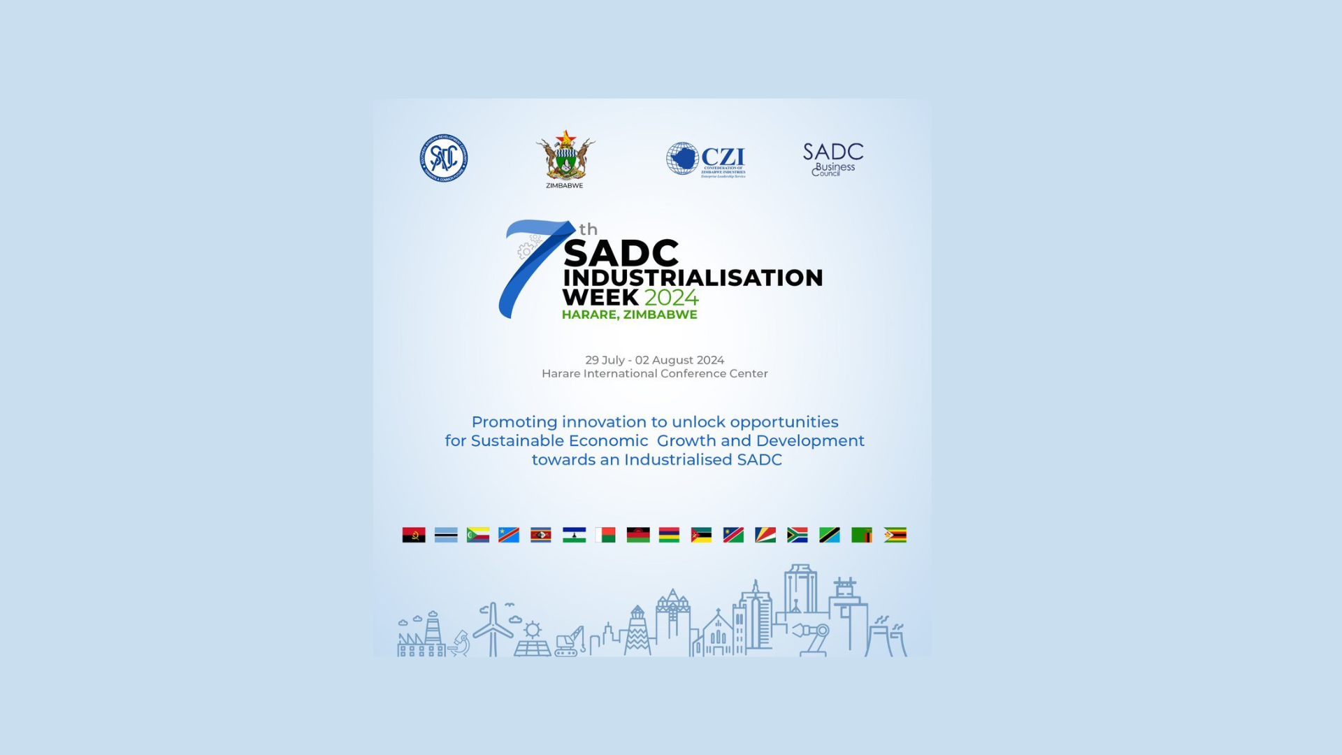 MACCS at the 7th SADC Industrialisation Week 2024 - Mauritius Cargo Community Services Ltd (MACCS)